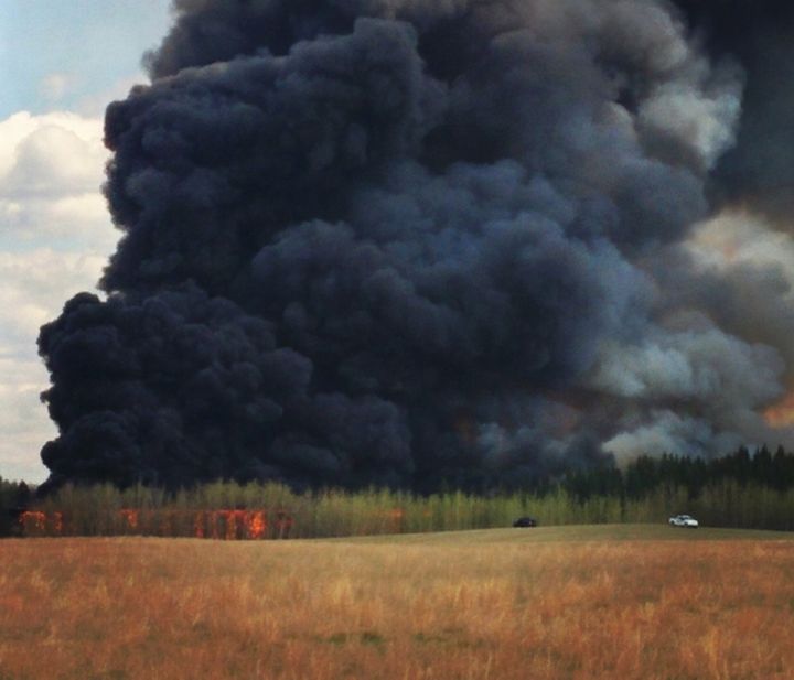Massive Mayerthorpe trestle bridge fire being investigated as arson ...