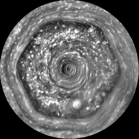 What’s causing Saturn’s bizarre hexagonal storm to change colour ...