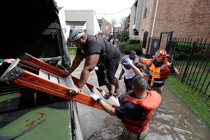 Houston floods: Photos and video of the deadly floods forcing ...