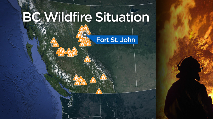 Wildfires force expanded evacuation order, state of emergency near Fort ...