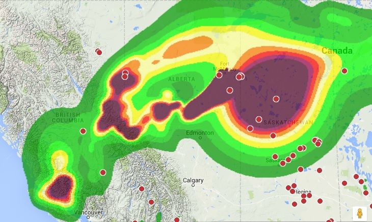 AHS reinstates air quality advisory as smoke drifts into Capital Region ...