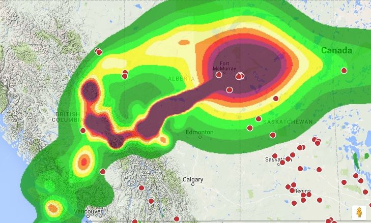 AHS reinstates air quality advisory as smoke drifts into Capital Region ...