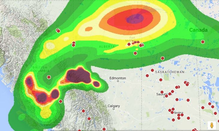 AHS reinstates air quality advisory as smoke drifts into Capital Region ...