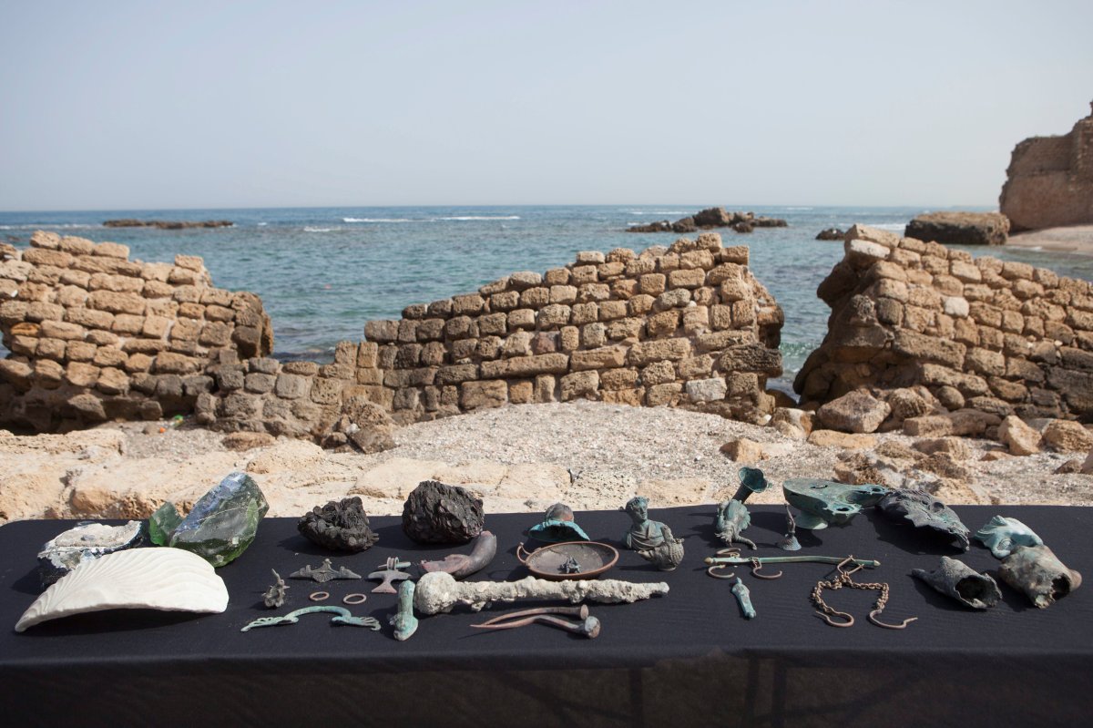 IN PHOTOS: Israeli divers find trove of sunken treasure - National ...