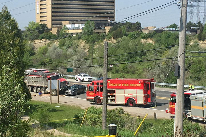1 killed, 3 injured after dump truck collides with cars on Hwy 27 in ...