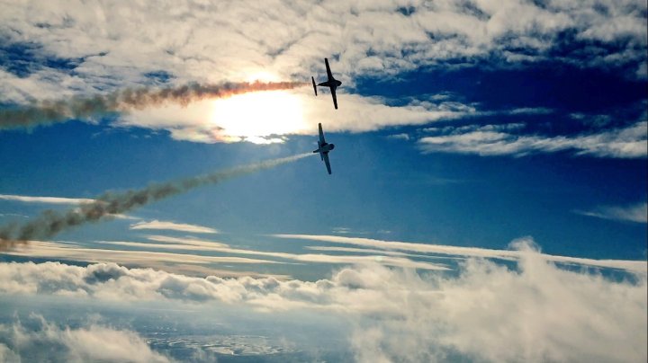 Sask. Snowbirds captain proposes while in flight | Globalnews.ca
