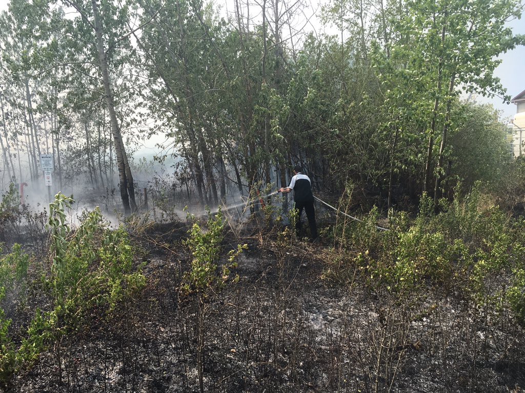 Fire crews battle Nisku grass fire - Edmonton | Globalnews.ca