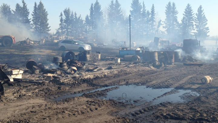 RM of Paddockwood issues fire ban after 2 grass fires - Saskatoon ...