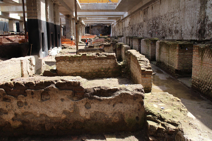 IN PHOTOS: Rare Roman relics unearthed in Rome subway construction ...