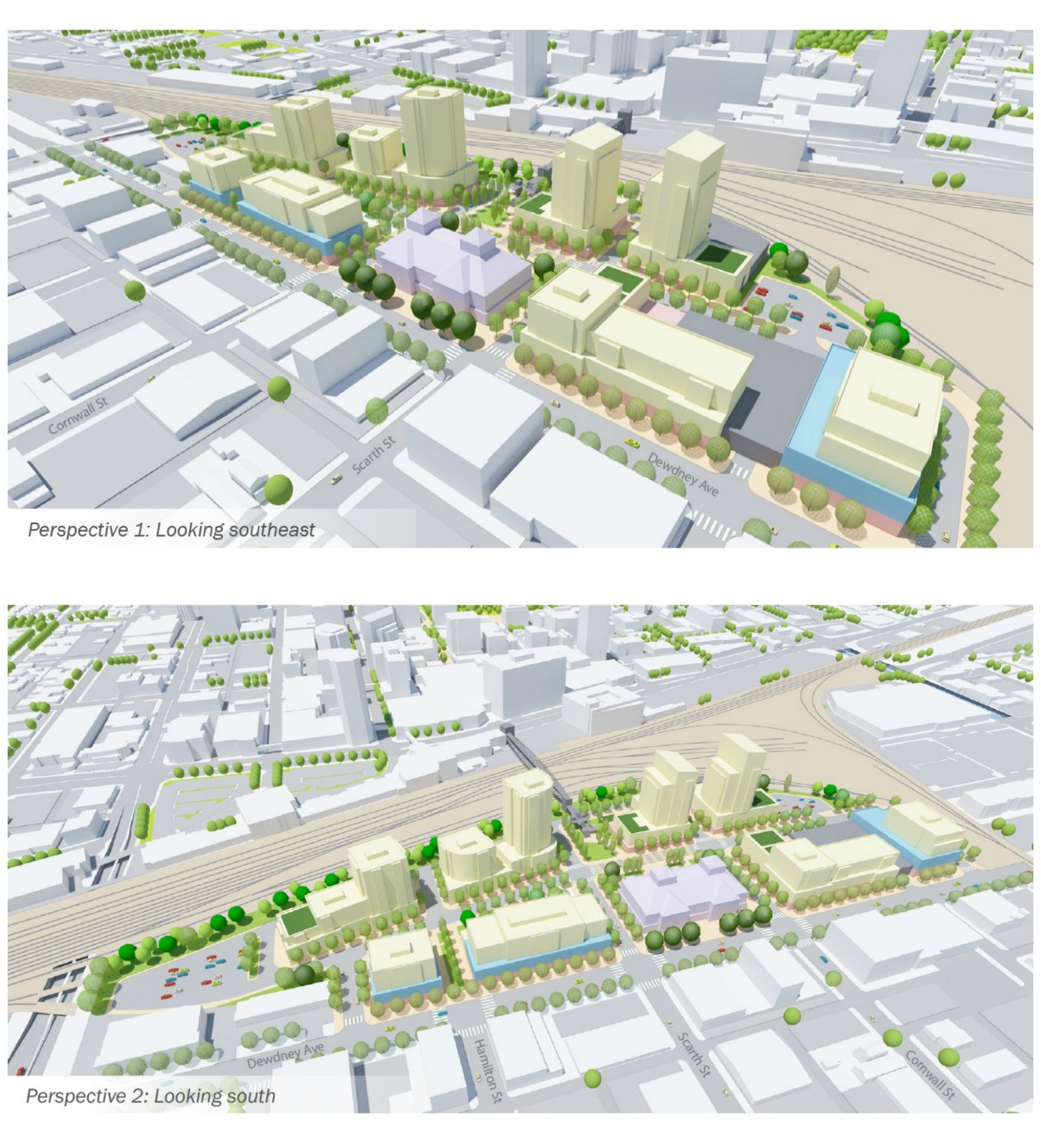 City of Regina releases three proposals for the rail yard lands ...