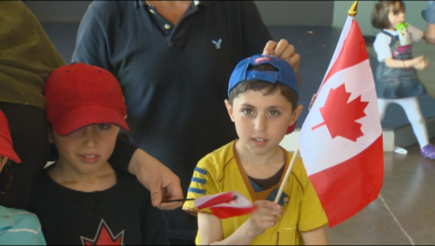Over 400 Syrian refugees gathered in Toronto to celebrate their arrival ...