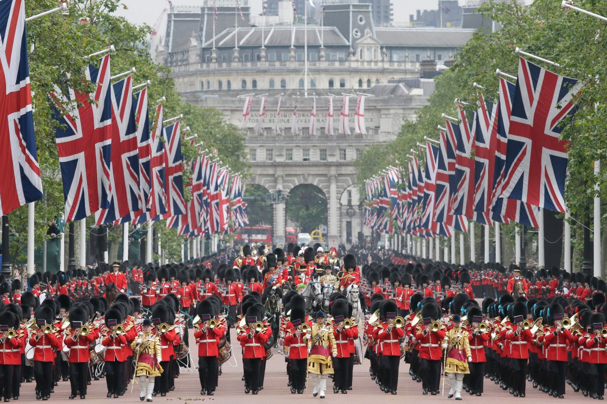 IN PHOTOS: Queen Elizabeth II and family mark 90th birthday with parade ...