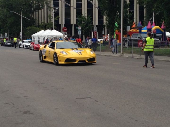 Exotic cars take over downtown Edmonton for good cause - Edmonton ...