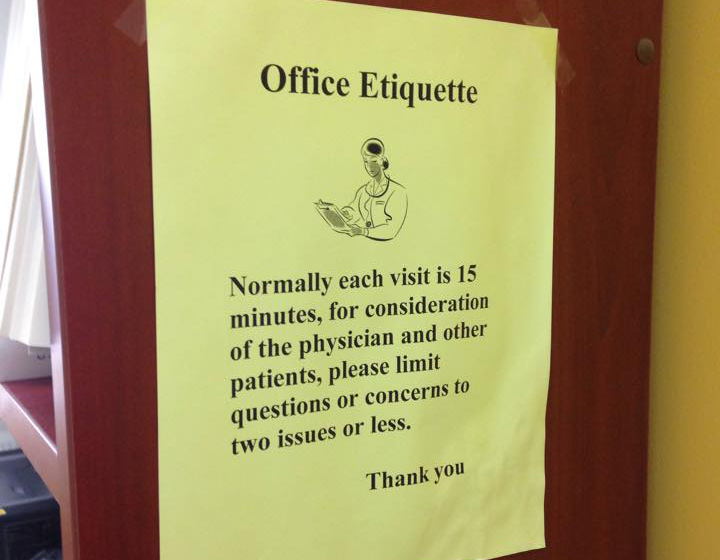 Some Ontario physicians put time limit on patient visits to highlight ...