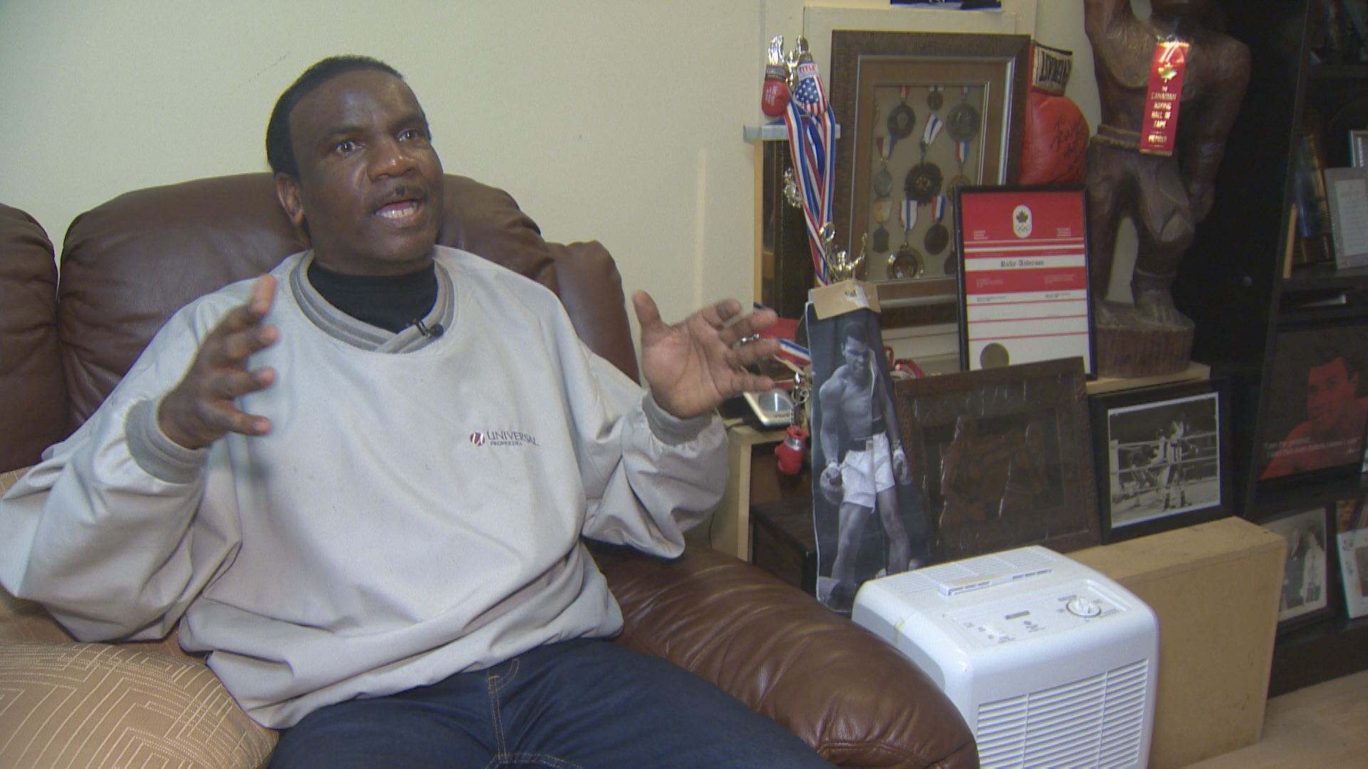 Retired Halifax boxer Ricky Anderson remembers “amazing” Muhammad Ali ...