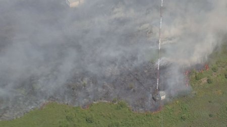 Crews battle large fire in Burns Bog; BC Wildfire Service assisting ...