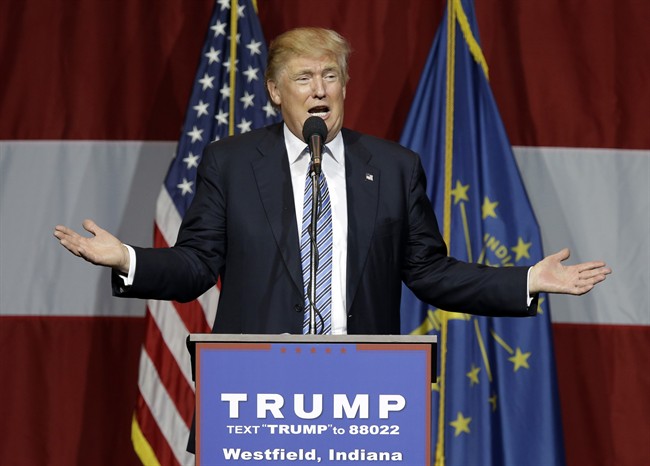 Indiana governor introduces Donald Trump at rally that doubles as VP ...