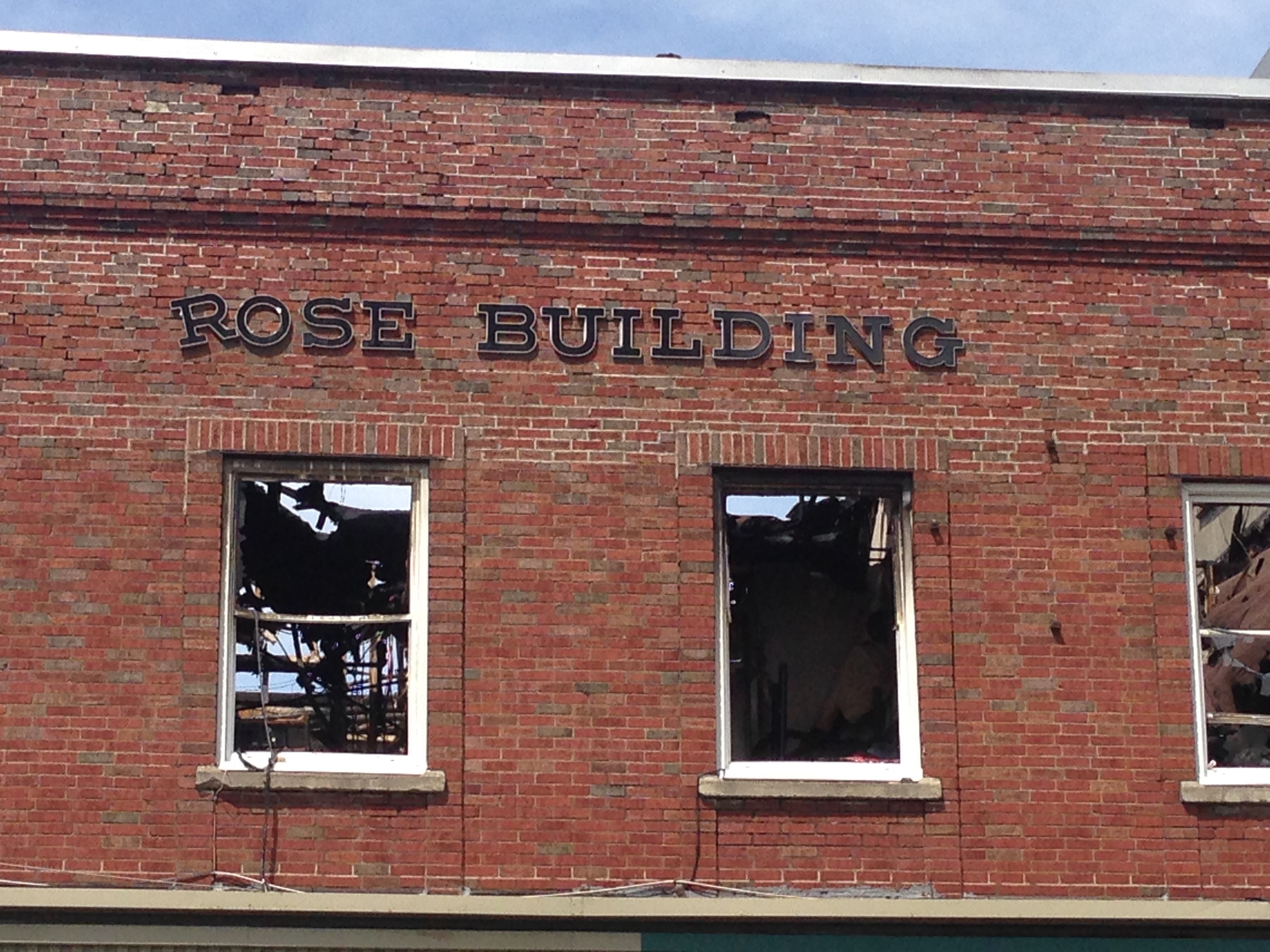 Woodstock hopeful historic Rose Building can be saved after fire - New ...
