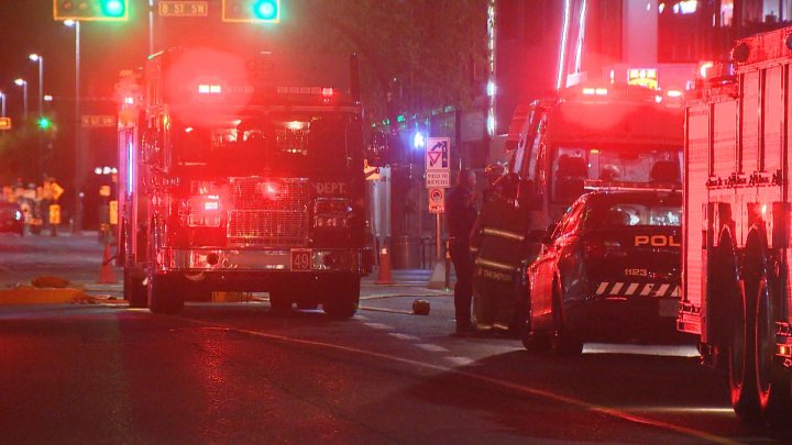 Fire forces residents from downtown Calgary apartment building ...