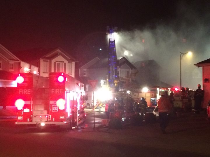 Early-morning fire rips through 3 south Edmonton homes - Edmonton ...