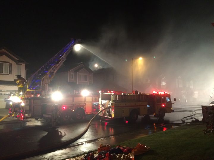 Early-morning fire rips through 3 south Edmonton homes - Edmonton ...