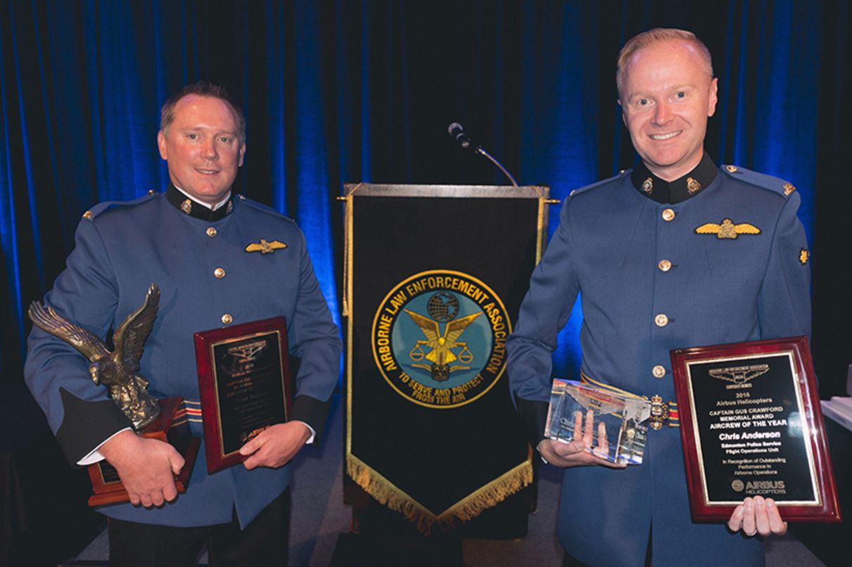 Edmonton Police Service Air 1 team receives international awards ...