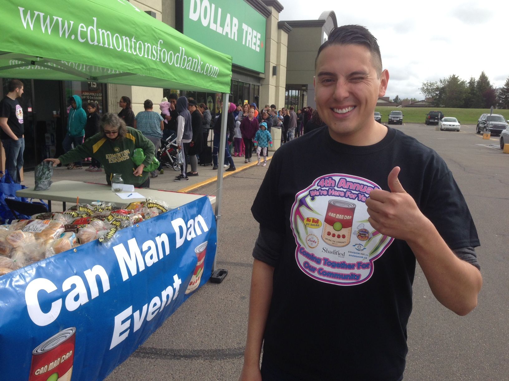 Food bank fundraiser Can Man Dan kicks off winter campout ‘Feed Alberta ...