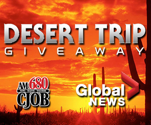 Global Winnipeg/680 CJOB Desert Trip Giveaway - GlobalNews Contests ...