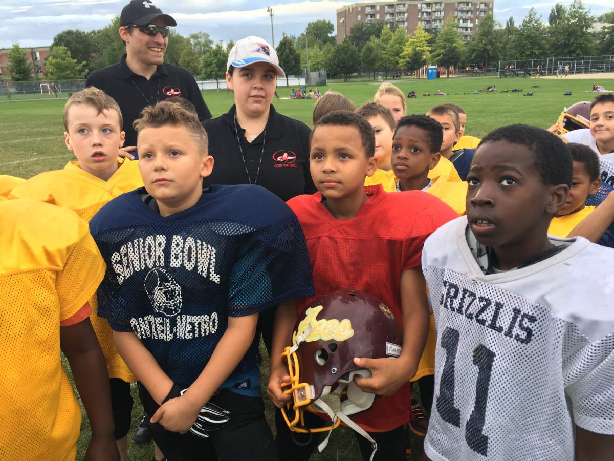 Aces football team one step closer to getting new van - Montreal ...