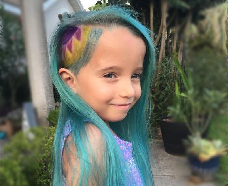 6-year-old girl’s ‘unicorn hair’ making waves online - National ...