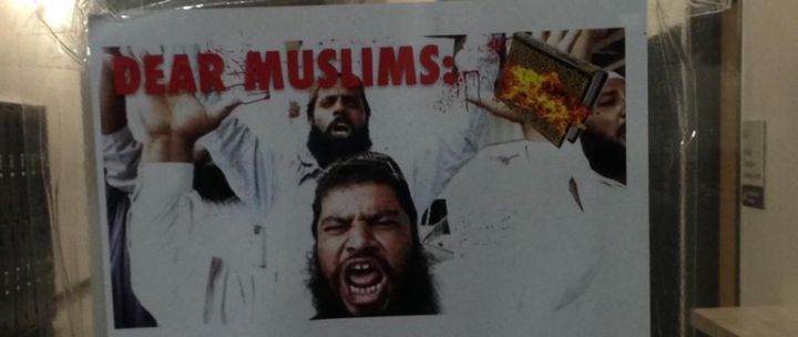 40 ‘disturbing’ anti-Muslim posters spur outpouring of support at ...