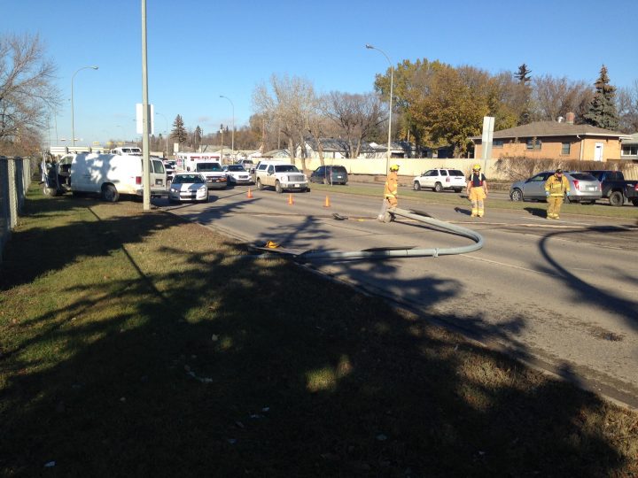 Regina city van hits light pole after apparent medical emergency ...