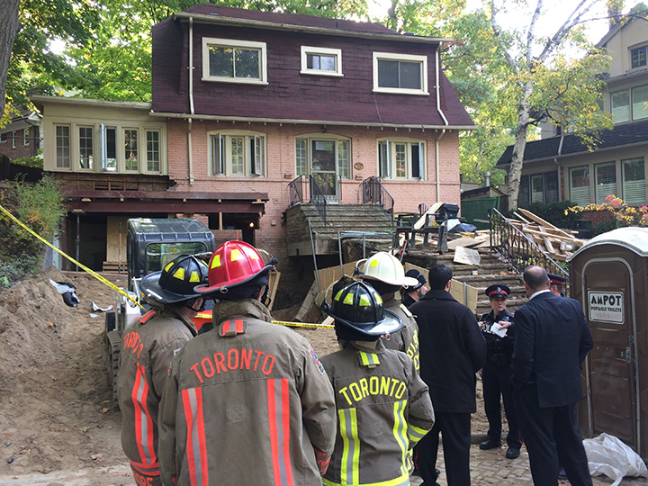 Construction worker killed after wall collapses in east-end Toronto ...