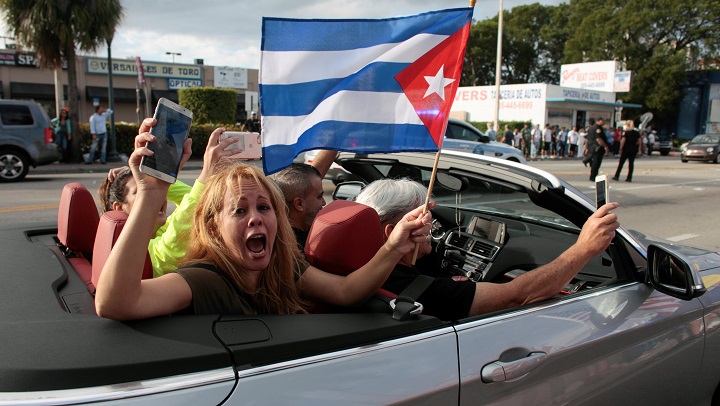 Young Cuban-Americans eager for democracy in Cuba after Fidel Castro’s ...