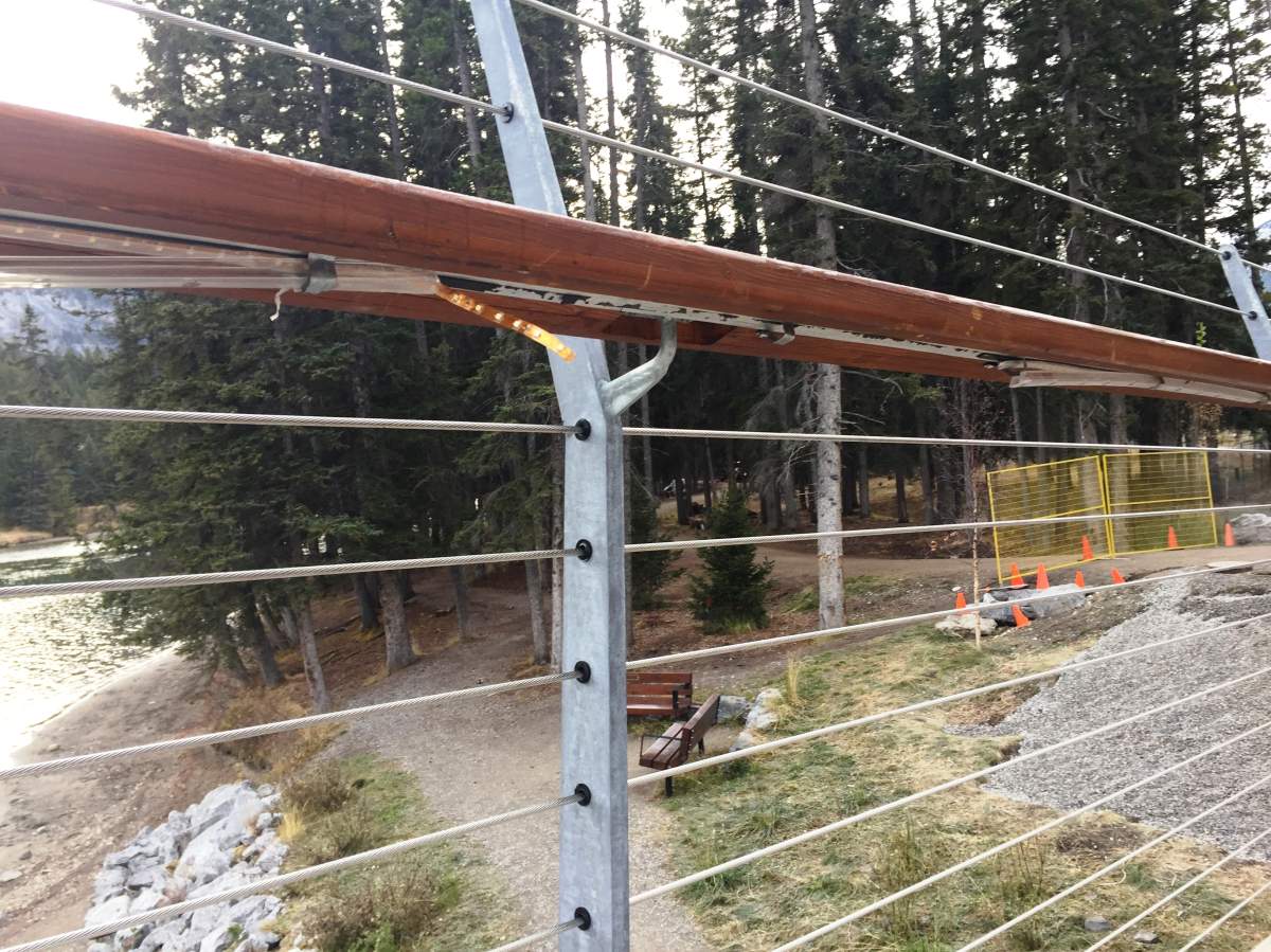 Vandalism causes $30,000 in damage to award-winning Banff bridge: RCMP ...