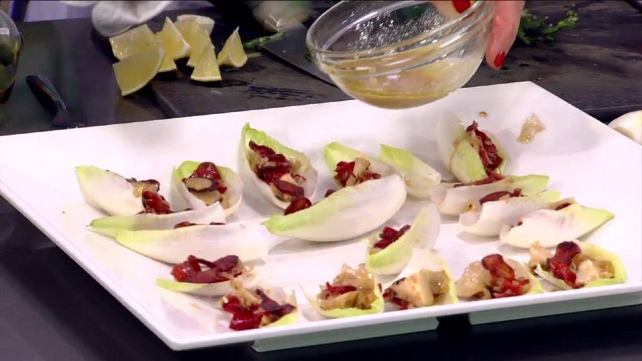 Recipe: Spanish-style endive cups with crispy chorizo - BC | Globalnews.ca