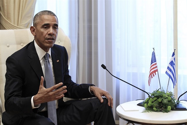 Barack Obama begins final leg of Greece visit with tour of Acropolis ...