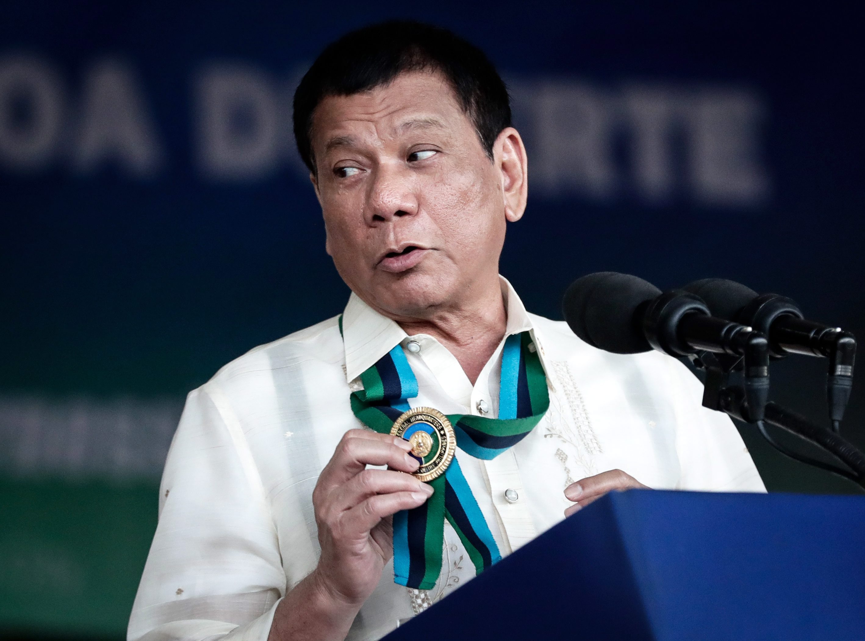 Philippines’ Duterte threatens to throw corrupt officials out of a ...