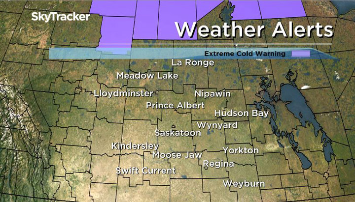 Northern Saskatchewan extreme cold warnings ended - Saskatoon ...