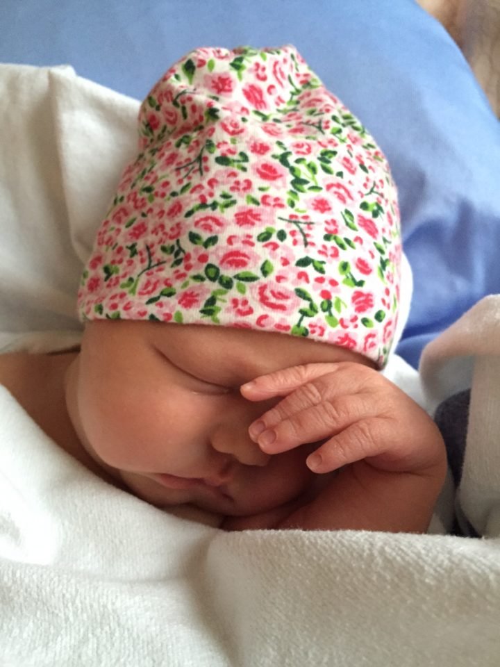 Jennifer Crosby: How baby Harlow entered the world in record time ...