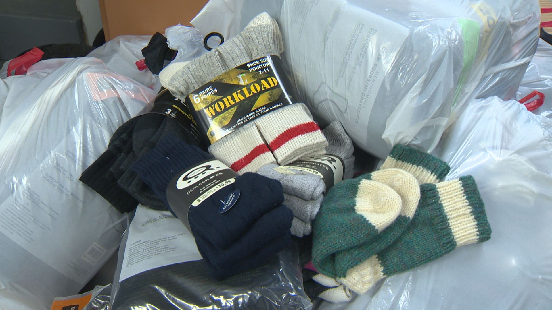 Montrealer collecting thousands of socks to keep homeless warm ...
