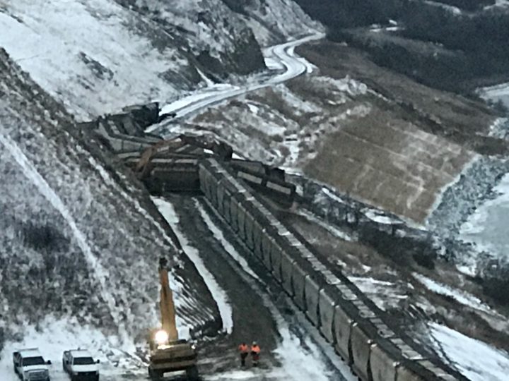 Train carrying potash derails near Craven, Sask. | Globalnews.ca