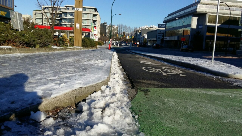 Icy sidewalks, bus stops in Vancouver spark outrage; City responds - BC ...