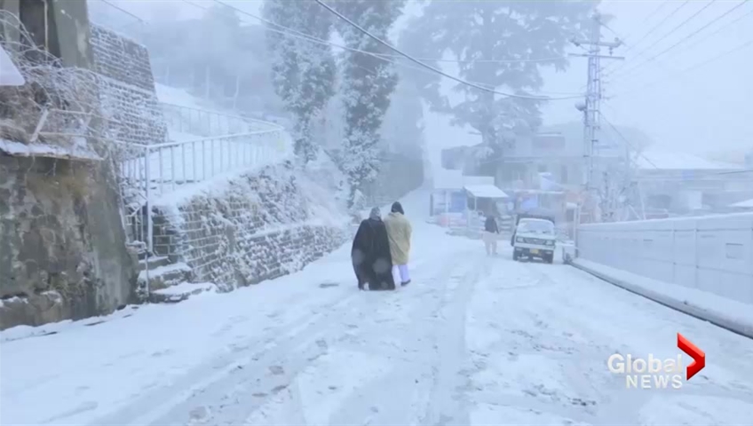 Heavy snow, rain snap dry spell in parts of Pakistan - National ...
