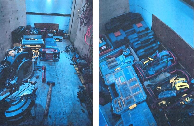 Trailer load of construction tools stolen | Globalnews.ca
