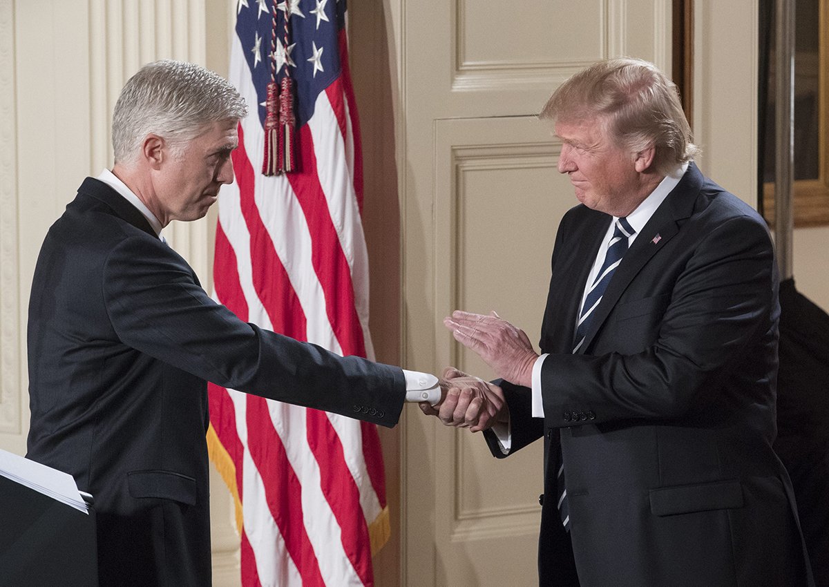 Donald Trump selects Neil Gorsuch as his Supreme Court nominee ...
