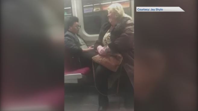 WATCH: Woman sits on TTC passenger’s feet as part of etiquette lesson ...