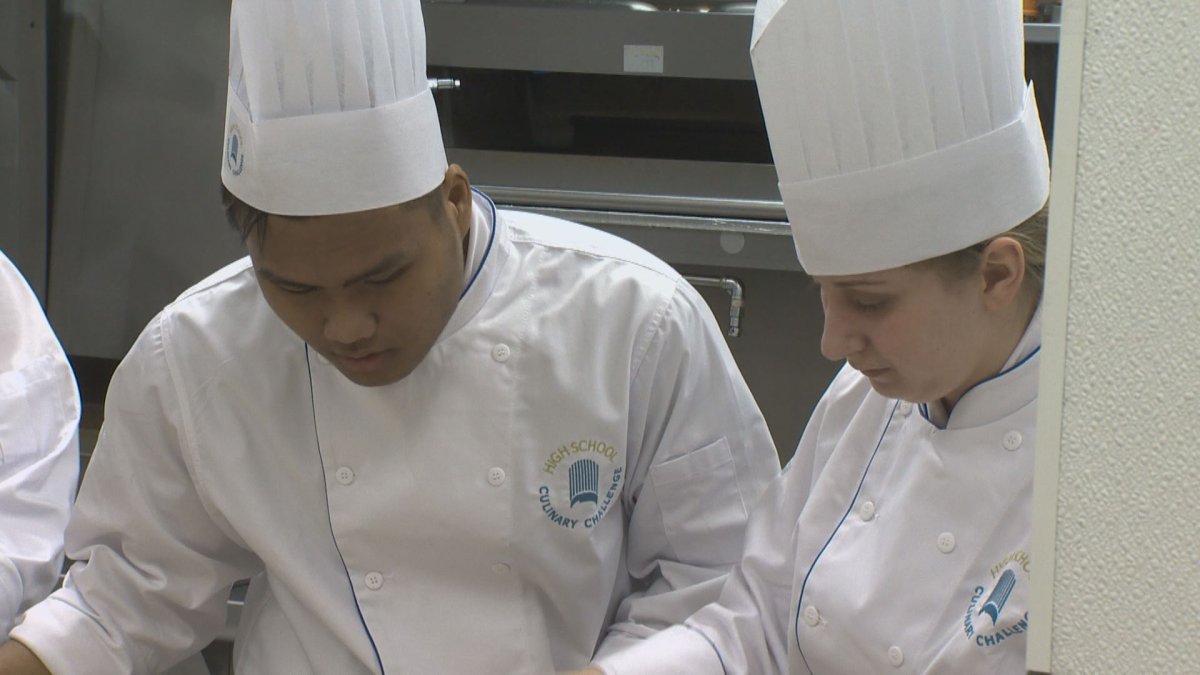 Aspiring young chefs face off in the kitchen at NAIT Culinary ...