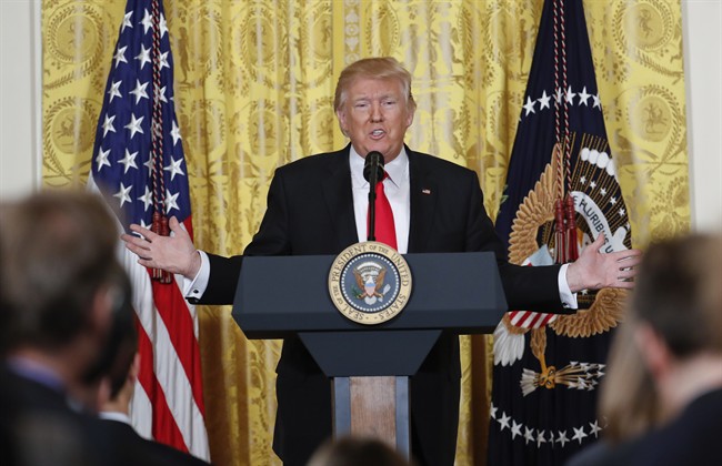 Read the full transcript of Donald Trump’s wide-ranging press ...