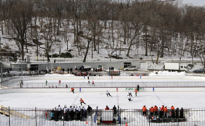 Calgary Flames to practise in NYC’s Central Park - Calgary | Globalnews.ca